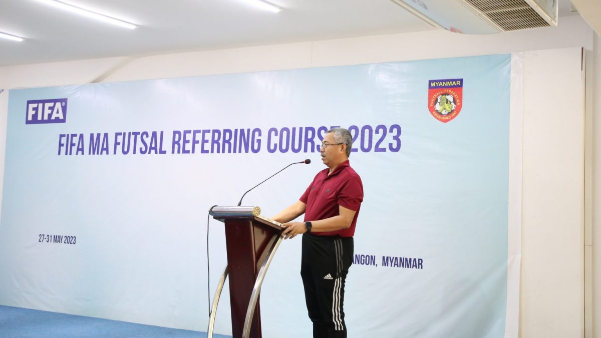 FIFA MA Futsal Referring Course 2023 သင်တန်းဆင်းပွဲကျင်းပ - MFF